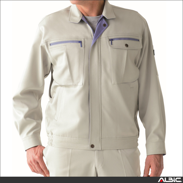 ストレッチ裏綿ブルゾン 【 40900-jic 自重堂 】 - ユニフォーム ステーション