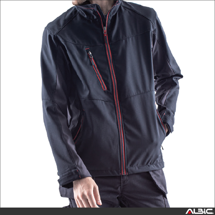 BLAKLADER 2層防風ソフトシェルジャケット 【 ビッグボーン 4950-2516-bbo 】 - ユニフォーム ステーション